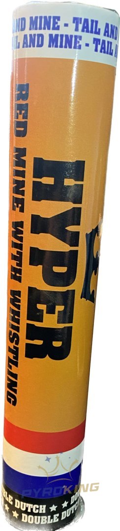 Hyper Single Shot red mine with whistling - PyroKing